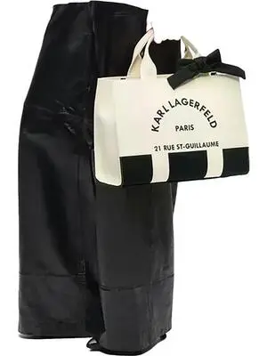 Karl Lagerfeld Rue St-guillaume Tote Bag - Neutrals