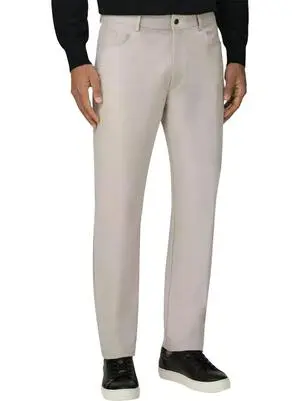 Boggi Milano B Tech Technical Fabric Jeans - Neutrals