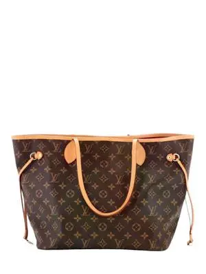 LOUIS VUITTON Monogram Canvas Tote Bag - Brown