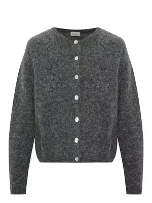 AMERICAN VINTAGE American Vintage Round Neck Button-Fastening Cardigan