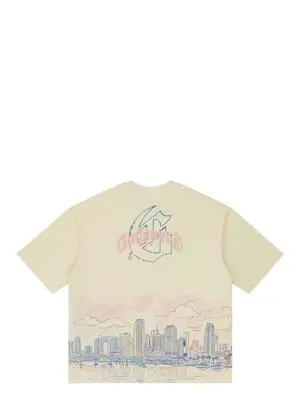 GODSPEED Miami Skyline Graphic-print T-shirt - Neutrals