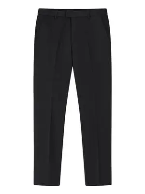 Boggi Milano B Tech Technical Fabric Trousers - Black