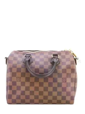 LOUIS VUITTON Speedy Bandouliere Satchel - Brown