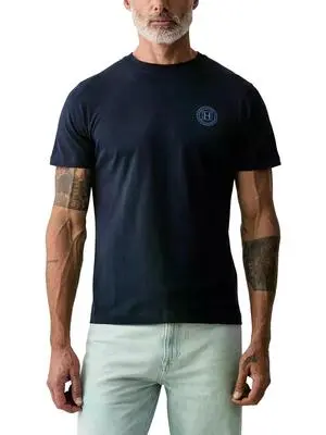 HACKETT LONDON Logo-print Crew Neck T-shirt