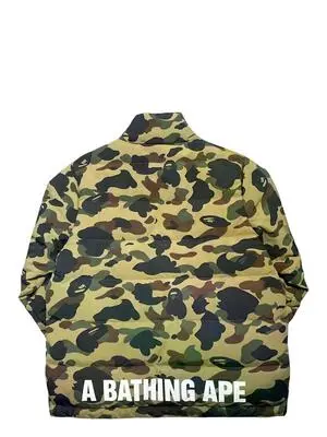 A BATHING APE 1st Camo Down Jacket - Neutrals