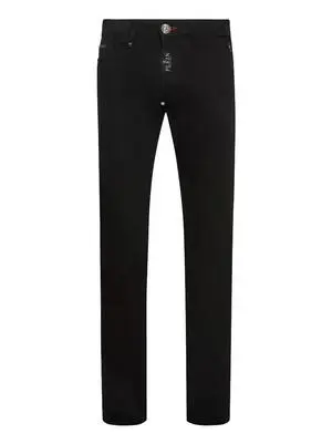 Philipp Plein Straight Supreme Fit Jeans - Black