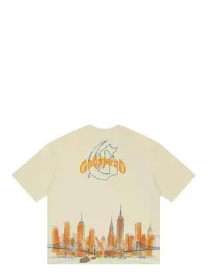 GODSPEED New York Skyline-print T-shirt - Neutrals