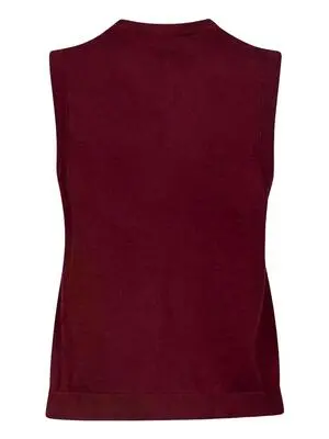 MAX MARA S Max Mara Jewel-Button V-Neck Sweater