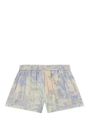 OFF-WHITE Off-White Printed Elasticated Waist Shorts