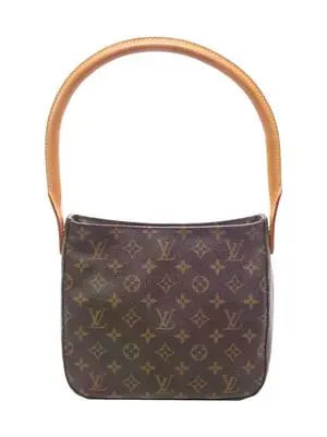 LOUIS VUITTON Monogram Looping Mm Shoulder Bag - Brown