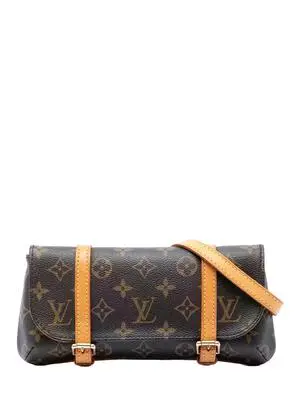 LOUIS VUITTON Monogram Pochette Marelle Pm Belt Bag - Brown