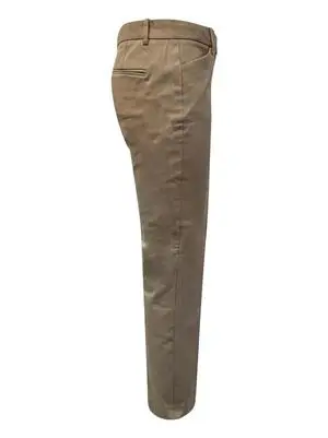 Theory Beige Cropped Trousers - Neutrals