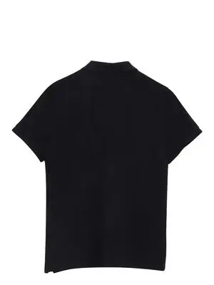 Moncler Logo-patch Polo Shirt Blue