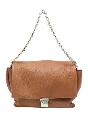 Valentino Garavani Rockstud Chain Shoulder Bag - Brown
