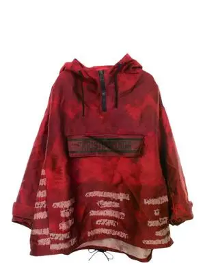 Dior Tie-dye Jacket With Bee Embroidery - Red