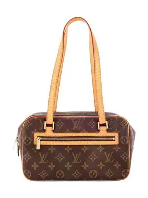 LOUIS VUITTON Monogram Canvas Mm Shoulder Bag - Brown