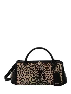 Guess Audrey Logo-plaque Tote Bag - Brown