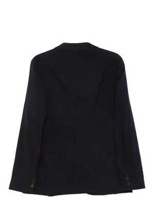 Paul Smith Single-breasted Wool Blazer - Blue