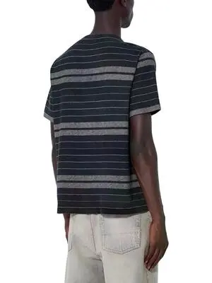 Our Legacy Striped Jersey T-shirt - Black