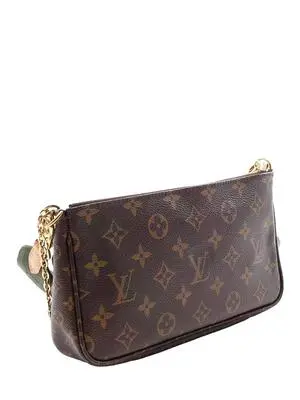 LOUIS VUITTON Monogram Multi Pochette Accessoires Satchel - Brown