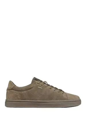 Geox Suede Lace-up Sneakers - Neutrals
