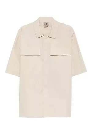 RHUN Short-sleeve Flap-pocket Shirt