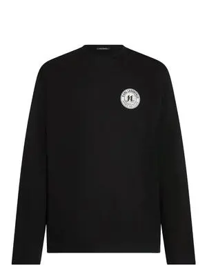 Karl Lagerfeld Après Ski Club Long-sleeved T-shirt - Black