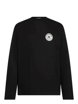 Karl Lagerfeld Après Ski Club Long-sleeved T-shirt - Black