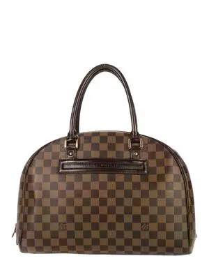 LOUIS VUITTON Damier Ebene Nolita Tote Bag - Brown