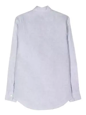 CANALI Spread-collar Long-sleeve Shirt
