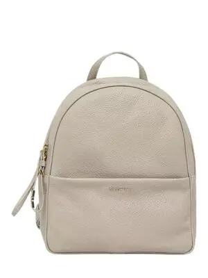 COCCINELLE Nory Grained Leather Backpack - Neutrals