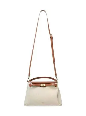Jw Pei Carmen Canvas Top Handle Bag - Brown