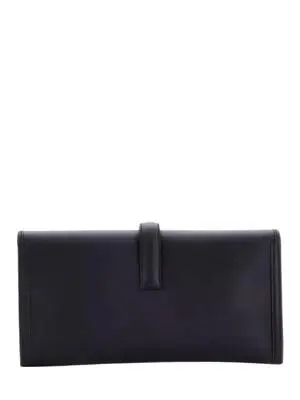 Hermès Jige Élan Swift 29 Clutch Bag - Black