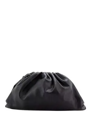 Bottega Veneta The Pouch Clutch Bag - Black