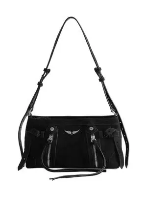 Zadig&Voltaire Madison Mini Suede Bag - Black