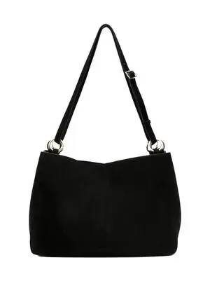 Manu Atelier Eterno Leather Shoulder Bag - Black
