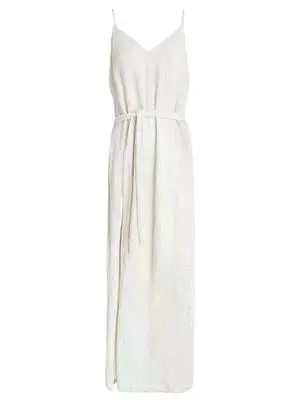 Retrofete Rebecca Embellished Maxi Dress - White