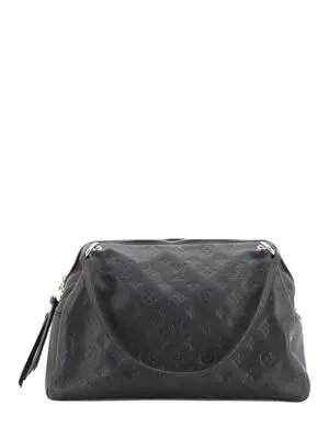 LOUIS VUITTON Ponthieu Handbag Monogram Empreinte Leather Pm Shoulder Bag - Black