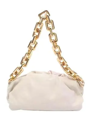 Bottega Veneta Pouch Chain Shoulder Bag - Neutrals