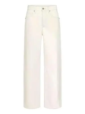 Paige Arellia Skimmer Wide-leg Jeans - Neutrals
