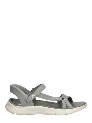 Sketchers Gowalk Touch-strap Sandals - Grey
