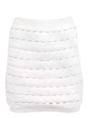 IRO PARIS IRO Open-Knit Mini Skirt