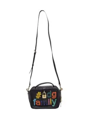 Dolce & Gabbana Embellished Crossbody Bag - Black