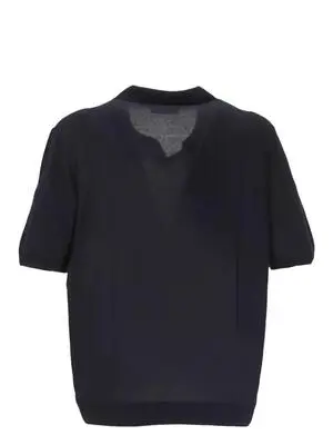 GRAN SASSO Silk Short-sleeve Shirt