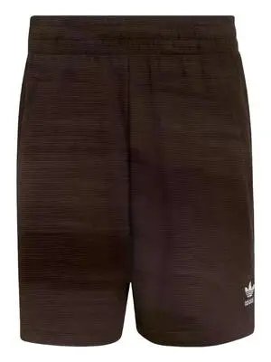 Adidas Trefoil Waffle Shorts - Brown