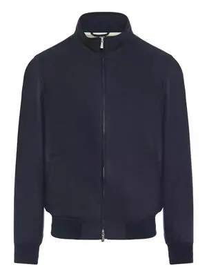 MANDELLI Enrico Mandelli High-Neck Zip-Up Jacket