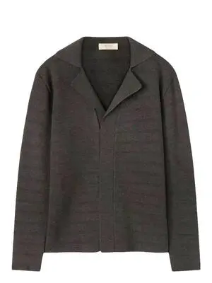 RETORI Merino Wool Knit Jacket - Grey