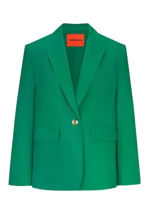 SIMONMILLER Lennox Single-breasted Blazer - Green