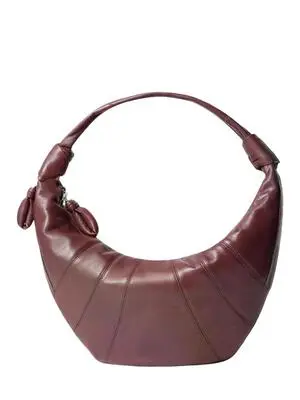 LEMAIRE Croissant Shoulder Bag - Red