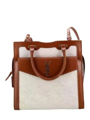 Saint Laurent Uptown Tote Bag - Brown